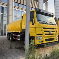 China Road Watering HOWO 6x4 Water Bowser Truck 371HP Refurbished Used Machine for sale