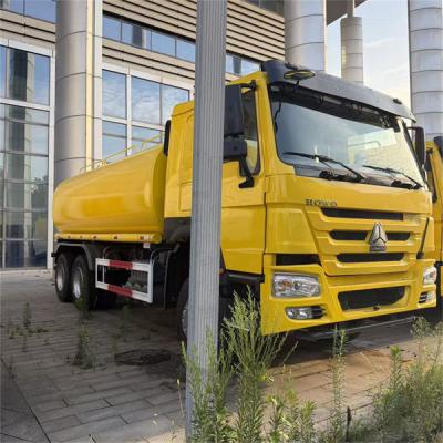 China Road Watering HOWO 6x4 Water Bowser Truck 371HP Refurbished Used Machine for sale