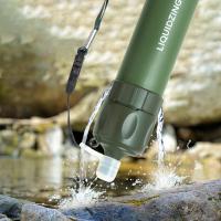 China Survivor Filter Personal Water Filter Straw Survival Water Filter Straws Emergency Drinking Water for sale
