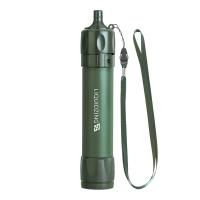 China Backpacking Water Filter Straw For Hiking Activated Carbon for sale