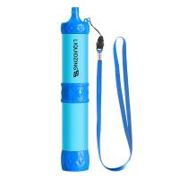 China 1000L Camping Water Filter Straw UF Membrane Survival Drinking Straw for sale