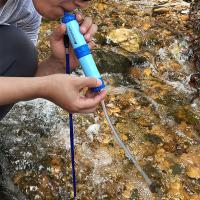 China 1000L Camping Water Filter Straw UF Membrane Survival Drinking Straw for sale