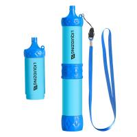 China LIQUIDZING Emergency Water Filter Straw Portable Filter Drinking Straw 99.9999% for sale