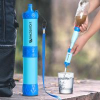 China LIQUIDZING Water Filter Straw Water Filter Pump 2 In 1 Use for sale