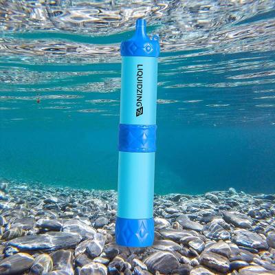 China LIQUIDZING Water Filter Straw Water Filter Pump 2 In 1 Use for sale
