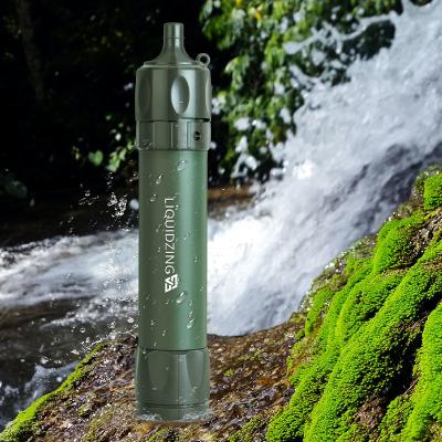 China LIQUIDZING Water Filter Straw Portable Water Purifier Personal Water Purification for Survival Camping Hiking for sale