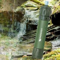 China Personal Water Filter Straw Outdoor Portable Filtration Emergency Survival Gear for sale