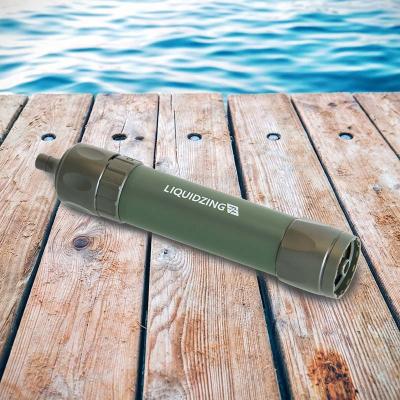 China LIQUIDZING Personal Water Filter Straw For Hiking Camping Backpacking Travel Outdoor Portable Emergency for sale