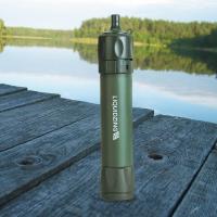 China Survival Gear Purifier Filtration Straw Personal Water Filter For Hiking Camping Travel And Emergency Preparedness for sale