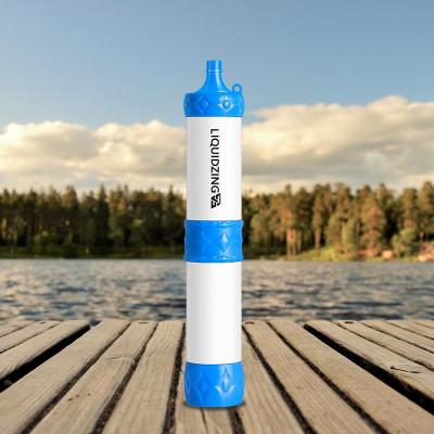 China Water Purification Straw Outdoor Water Purification Straw Fast With Outdoor Activities For Camping For Traveling for sale