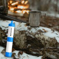 China 0.01um Water Filter Straw For Hiking With Bottle Attachment Technology for sale
