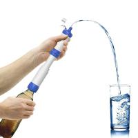 China UF Membrane Solutions Straw Water Filter 0.17 LBS Blue White for sale