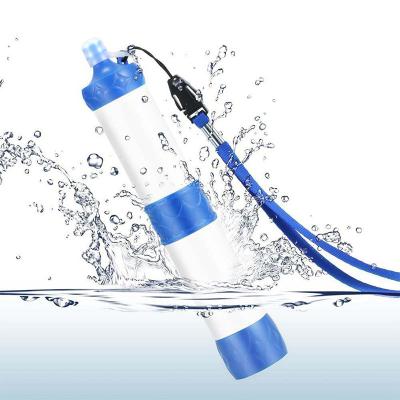 China Water Purifier Water Filter Straw With Emergency Accessories For Outdoor Camping Hiking Traveling Family Backpacking for sale