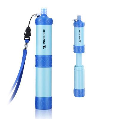 China Hollow Fiber Membrane Water Filter Straw 0.17LBS Hiking Climbing Camp Travel for sale