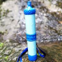 China Outdoor Water Filter Personal Water Filtration Straw Emergency Survival Gear Water Purifier For Camping Hiking Climbing for sale