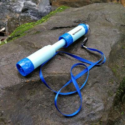 China Portable Camping Mini Portable Personal Life Water Filtration Filter Straw for sale