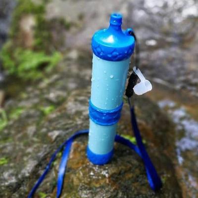 China Hiking Other Camping Survive Water Filter Straw Life Straw Personal Water Filter for sale