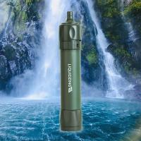 China Filter straw Survival Water Filter Straw With 0.01 Micron Purifier For Camping & Hiking for sale
