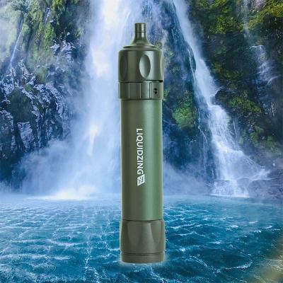 China Filter straw Survival Water Filter Straw With 0.01 Micron Purifier For Camping & Hiking for sale