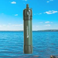 China TPU Portable Personal Outdoor Sediment Water Purifier Filter Straw for sale