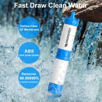 China Personal Life Relief Water Filter Straw Portable Water Filter For Hiking Camping Water Filter for sale