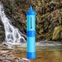 China Survival Straw Emergency Water Filter Personal Purifier Portable Filtration Outdoor Camping Backpack Gear for sale