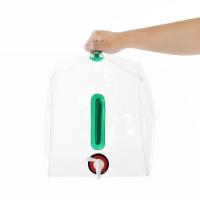 China PVC Collapsible Water Jug 1L-3L Outdoor Foldable Travel Shower For Camping for sale