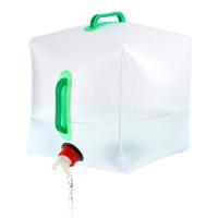 China white TPU Sturdy Flexible Water Container With Spigot 10L for sale