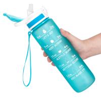 China OEM ODM 128 Oz Motivational Water Bottle 64 Oz PC ABS Silicone for sale
