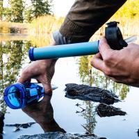 China 650ML Personal Camping Filter Bottle Plastic 0.01 Micron Bpa Free Filter Water Bottle for sale
