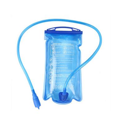 China Blue Outdoor Camping Hydration Bladder Hiking Cycling TPU 2L for sale