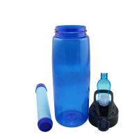China 1000ml Ultrafiltration Camping Water Purifier Bottle Frosted UF Membrane for sale
