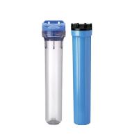 China Domestic Water Pipeline Filter PP AS 115 PSI Clear Blue Residential for sale
