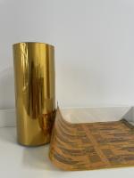 China RoHS General Copper Clad Polyimide Film Roll Yellow For Adhesive Tapes Heat Resistance for sale
