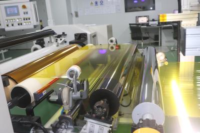 China ODM High Temp Dielectric Polyimide Film tape No Adhesive For Capacitor for sale