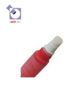 China 10ml D15mm Velvet Shining Lipstick Tube with Flocking Applicator - Plastic Cosmetic Packaging for Blusher & Concealer for sale