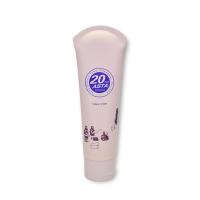 China Custom PE Plastic Cosmetic Tubes 10ml-30ml with Zinc Alloy Massage Applicator for Hand Cream and Skin Care Packaging for sale
