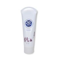 China Custom PE Plastic Cosmetic Tubes 10ml-30ml with Zinc Alloy Massage Applicator for Hand Cream and Skin Care Packaging for sale