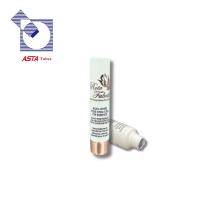 China D13mm Small Mini Lip Stick & Eye Cream Tube Packaging with Shiny Screw Lid - PE Plastic Cosmetic Container for sale