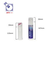 China Custom 45ml & 130ml Airless Pump Toothpaste Tube Packaging with ISO Certification for sale