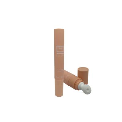 China D19mm PE Plastic Eye Cream Tube with Ceramics Applicator - Round Shape Cosmetic Packaging (5,000-10,000 MOQ) for sale