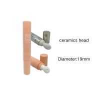 China D19mm PE Plastic Eye Cream Tube with Ceramics Applicator - Round Shape Cosmetic Packaging (5,000-10,000 MOQ) for sale