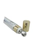 China Customized Cosmetic Tube with Zinc Alloy Massage Applicator - 5000 Pcs MOQ, Custom Sizes for Eye Cream & Lotion Packaging for sale