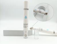 China D19mm Empty Cosmetic Serum Squeeze Tube with Metal Applicator 15g PE Eye Cream Container for sale