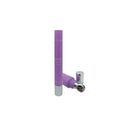 China D19mm Custom Color Plastic Eye Cream Container with Massage Applicator 8ml-30ml Capacity for sale