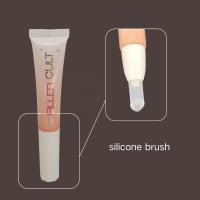 China 30ml Plastic Cosmetic Squeeze Tube with Clear Window and Brush Applicator - 13-60mm Diameter Range for OEM Packaging for sale