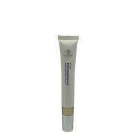 China 10ml-15ml Silver Eye Cream Cosmetic Tube with Zinc Alloy Massage Applicator - 13-60mm Diameter Custom Packaging for sale