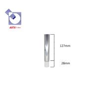China Custom 25mm Aluminum Plastic Cosmetic Tube with Double Screw Cap for Eye Cream Packaging - OEM/ODM Available for sale