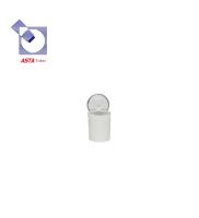 China Custom 25mm Aluminum Plastic Cosmetic Tube with Double Screw Cap for Eye Cream Packaging - OEM/ODM Available for sale