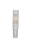 China Customized 50ml Aluminum Cosmetic Soft Plastic Tube with Gold Airless Pump - 15-150ml Capacity OEM Packaging for sale